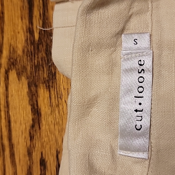 cut loose | Jackets & Coats | Cut Loose Linen Jacket | Poshmark